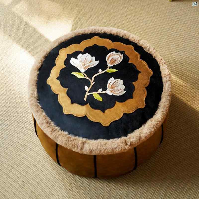 【楽天市場】リビング ルーム用 よ 男 フレンチ レトロ マグノリア 刺繍 布団 取り 外 洗える ソファ カー ペット シート クッション ...