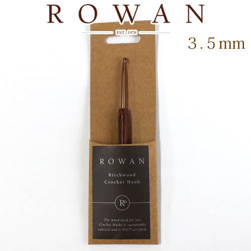 【楽天市場】ROWAN ローワン かぎ針 3.5mm Birchwood Crochet Hook：けいとのコーダ