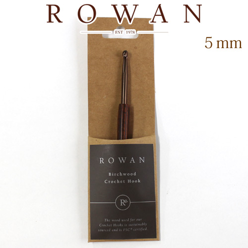 【楽天市場】ROWAN ローワン かぎ針 5mm Birchwood Crochet Hook：けいとのコーダ