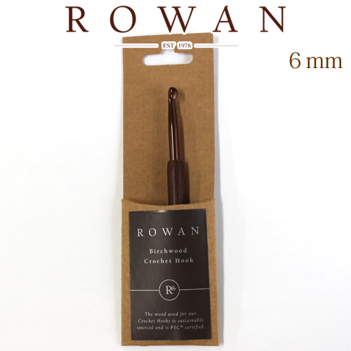 【楽天市場】ROWAN ローワン かぎ針 6mm Birchwood Crochet Hook：けいとのコーダ