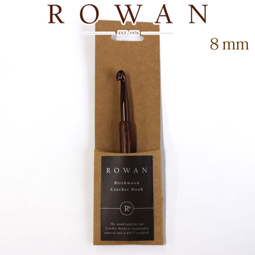 【楽天市場】ROWAN ローワン かぎ針 8mm Birchwood Crochet Hook：けいとのコーダ