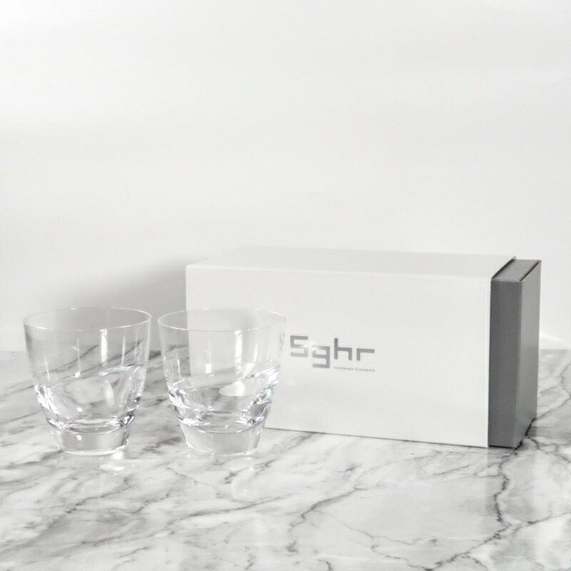 【楽天市場】Sghr スガハラガラス ペアギフトセット カスケードオールド (クリア＆クリア)：FULLangle