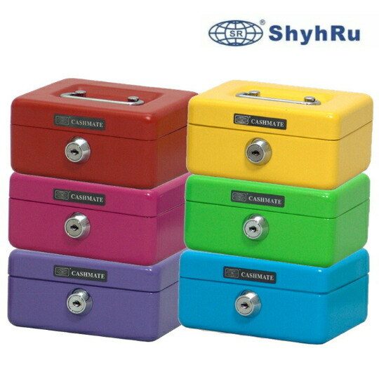 【楽天市場】SHYH RU METAL ミニ金庫 CASH MATE 全6色 鍵付き 貯金箱 玩具 海外雑貨 インテリア 雑貨 カラフル 海外 ...