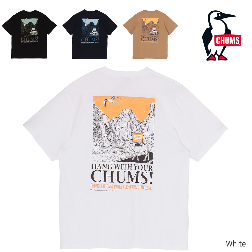 【楽天市場】チャムス CHUMS アンチバグチャムスナショナルパークスTシャツ CH01-2510：KOBEYA SPORTS WEB SHOP