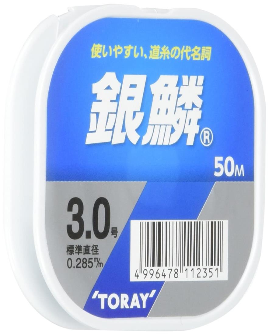 【楽天市場】東レ(TORAY) ライン 銀鱗 50m単品 3号：koda shop
