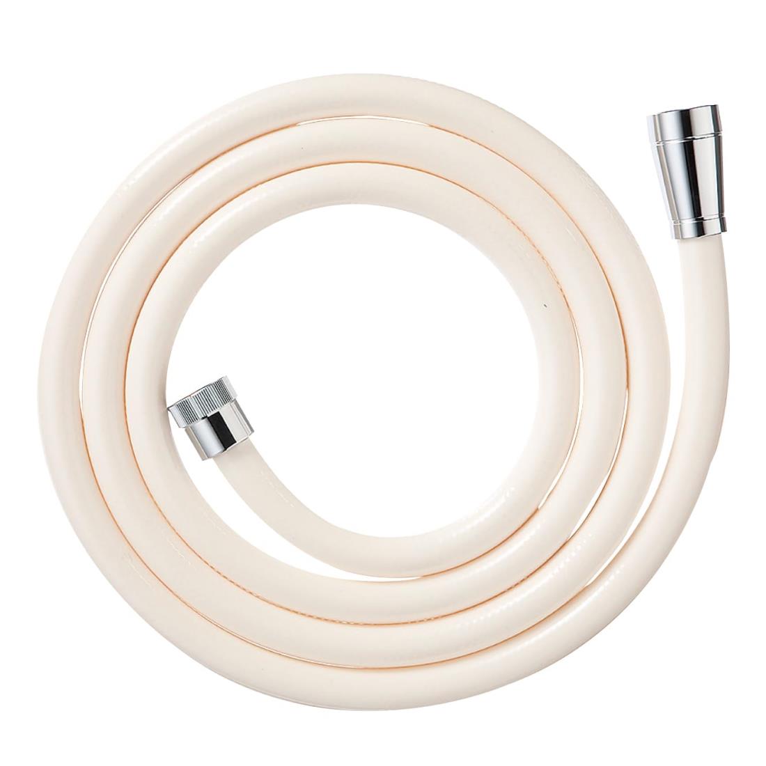 【楽天市場】SANEI(サンエイ) シャワーホース ホワイト ほとんどの対応 水栓側アダプター付 2m G1/2 PS30-86TXA2-W日本製：koda shop