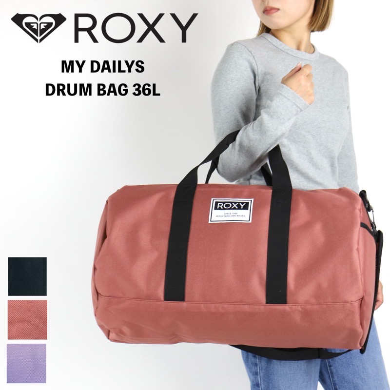 【楽天市場】ロキシー ボストンバッグ ROXY 2way レディース 鞄 カバン 肩掛け 斜め掛け ロールボストン 手持ち 女子 女性 女の子 かわいい ドラムバッグ ロゴ おしゃれ ...