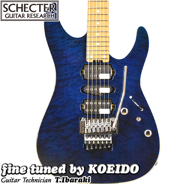 【楽天市場】SCHECTER NV-3-24-AL-KO/RN BLU【光栄堂特注モデル】【送料無料】エレキギター シェクター：光栄堂楽器