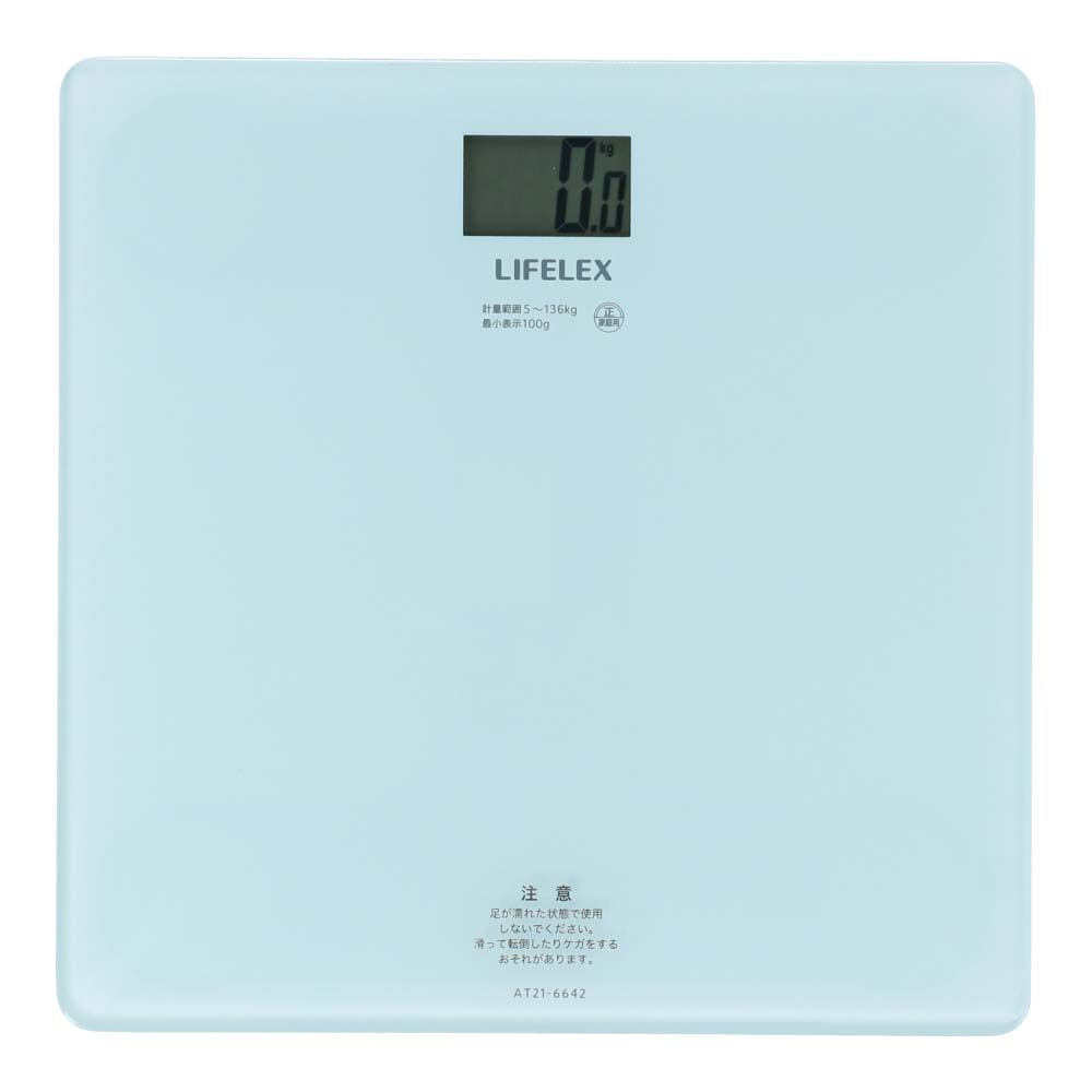 【楽天市場】コーナンオリジナル LIFELEX デジタルヘルスメーター AT21−6642クリア(約)幅260×奧行260×高さ22(mm)：コーナンeショップ 楽天市場店