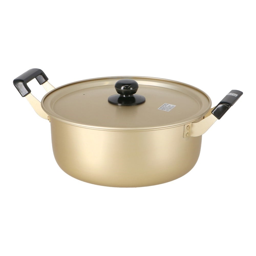 【楽天市場】コーナンオリジナル LIFELEX アルミ鍋ゴールド 26cm：コーナンeショップ 楽天市場店