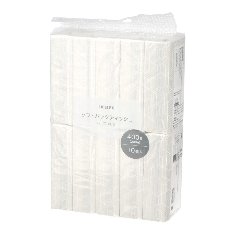 【楽天市場】コーナンオリジナル LIFELEX ソフトパックティッシュ 200組×10P：コーナンeショップ 楽天市場店