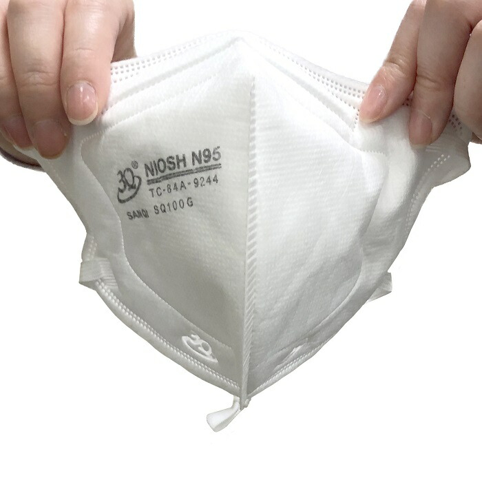 【楽天市場】【全国送料無料】【50箱入りケース発送】竹虎 N95マスク 立体型 SQ100G10枚入 ディスポーザブル 個包装 医療米国NIOSH規格 折畳み 立体マスク：介護・健康用品相談 吉縁