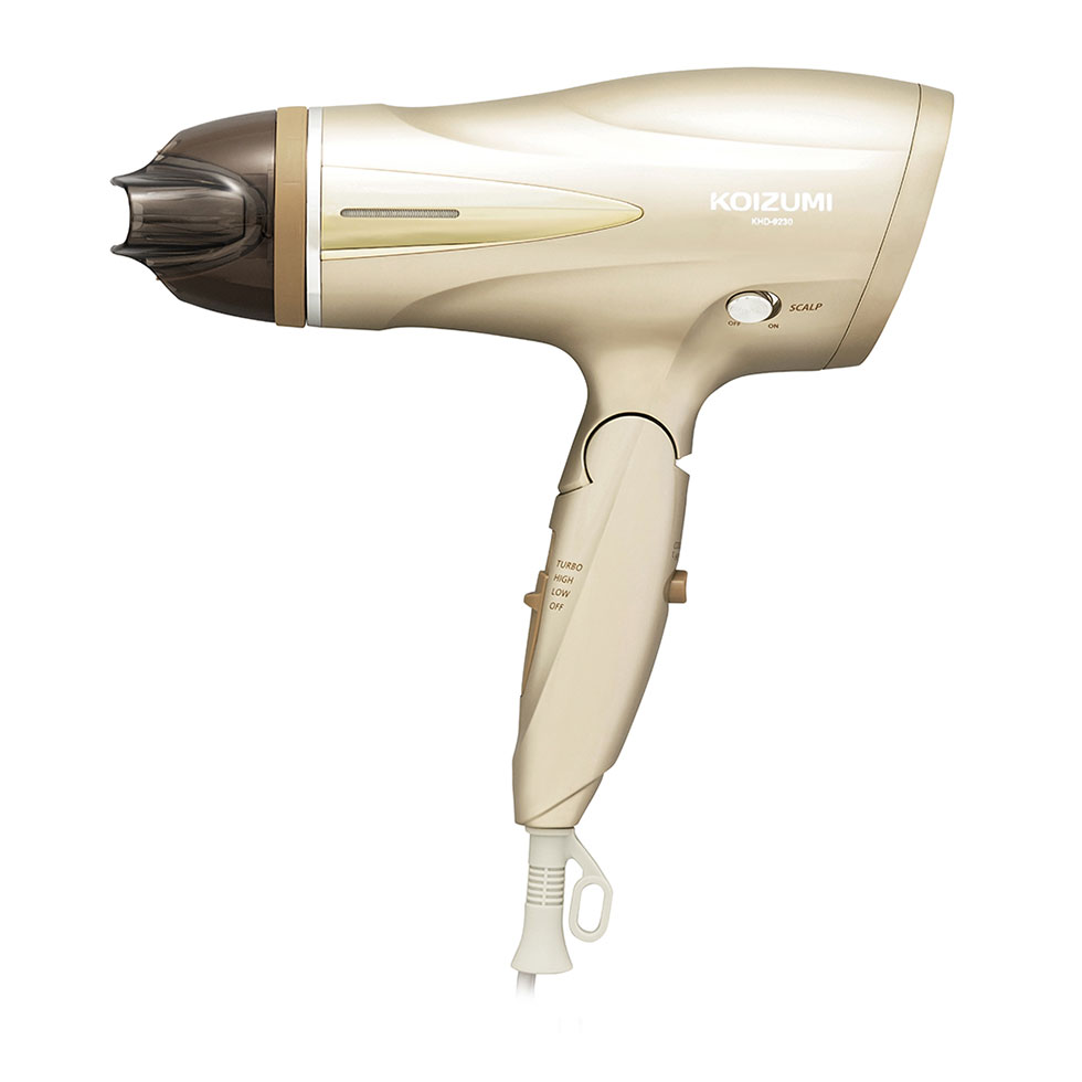 【楽天市場】コイズミ ドライヤー マイナスイオン KHD-9230 | 送料無料 マイナスイオン 大風量 速乾 スカルプ 低温 男性 おすすめ 時短 地肌 頭皮 低温風 クール 冷風 セット ...