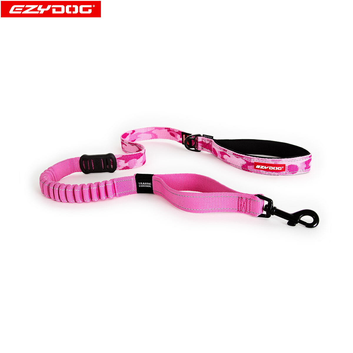 【楽天市場】【店内ポイント最大43倍！9月15日！】イージードッグ EZYDOG ゼロショック 120cm ピンクカモ【送料無料】 伸縮 ショック吸収：コジコジ