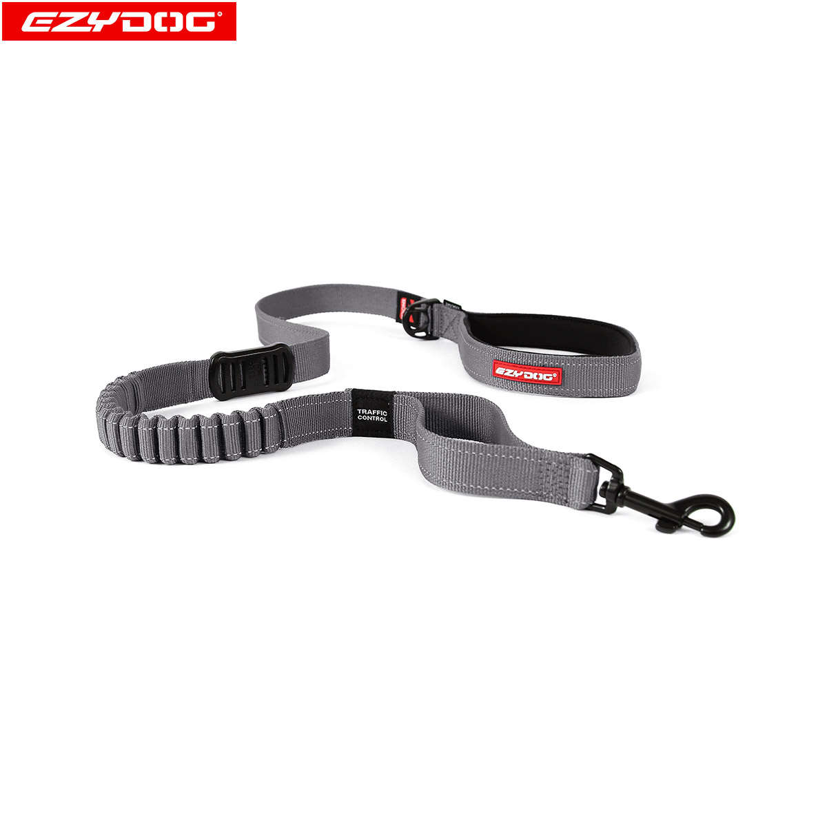 【楽天市場】【店内ポイント最大38倍！本日限定！】イージードッグ EZYDOG ゼロショック 120cm グレイ【送料無料】 伸縮 ショック吸収：コジコジ