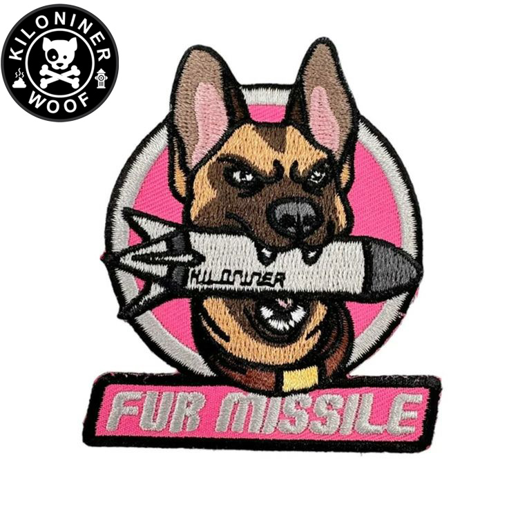 【楽天市場】【2000円OFFクーポン！＆エントリーでポイント+21.5倍！本日限定！】KILONINER キロナイナー カスタマイズ用パッチ FUR MISSILE Patch Pink ...