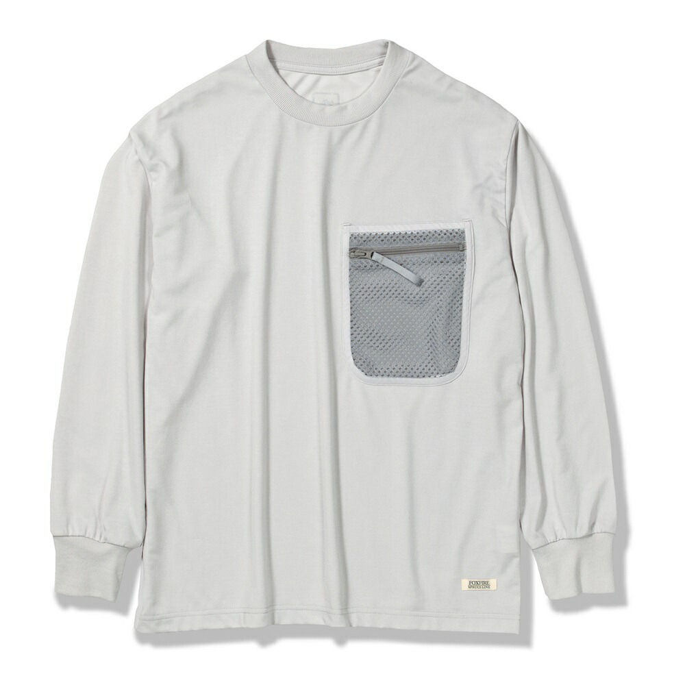 【楽天市場】NEW! Foxfire フォックスファイヤー / TSベーシックメッシュポケティー [メンズ] / カラー：021（ライトグレー ...