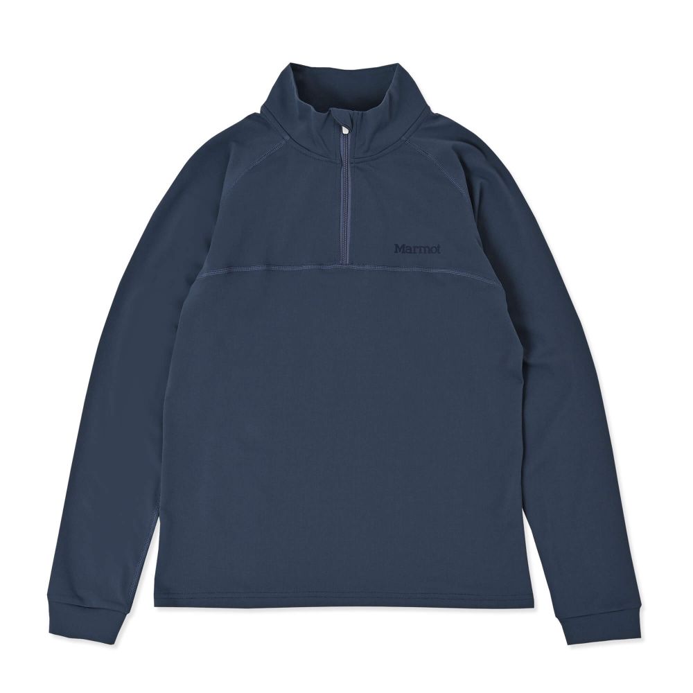 【楽天市場】NEW! Marmot マーモット / ウィメンズクライムスキンハーフジップロングスリーブ / カラー：C079（INDIGO） / Ws Climb Skin Half−Zip ...