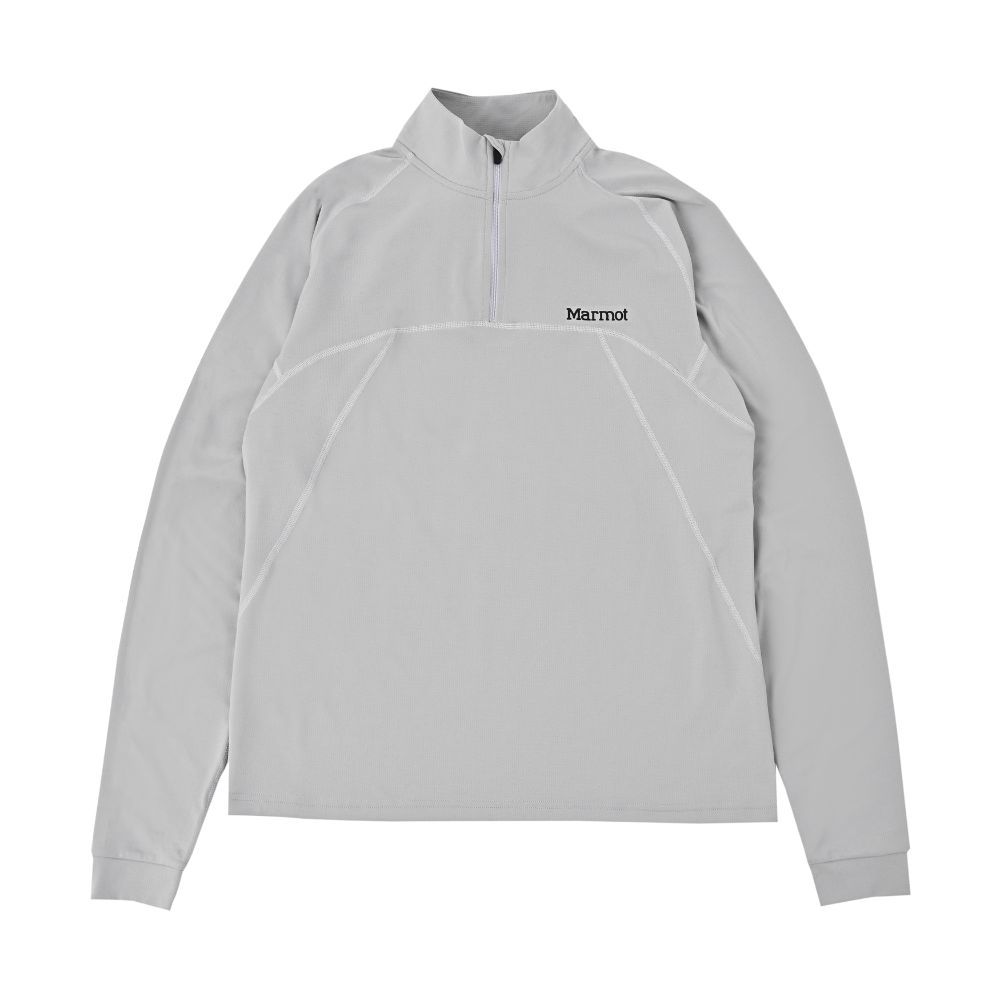 【楽天市場】NEW! Marmot マーモット / クライムスキンハーフジップロングスリーブ[メンズ] / カラー：C003（GRAY） / Climb Skin Half−Zip L/S ...