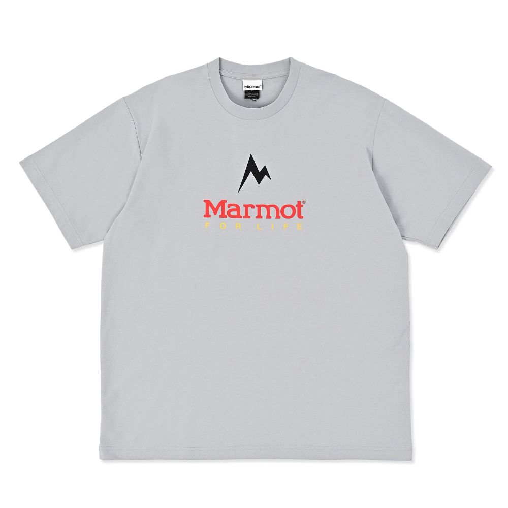 【楽天市場】NEW! Marmot マーモット / マーモットフォーライフ ティーシャツ / カラー：C003（GRAY） / Marmot For Life T-Shirts ...
