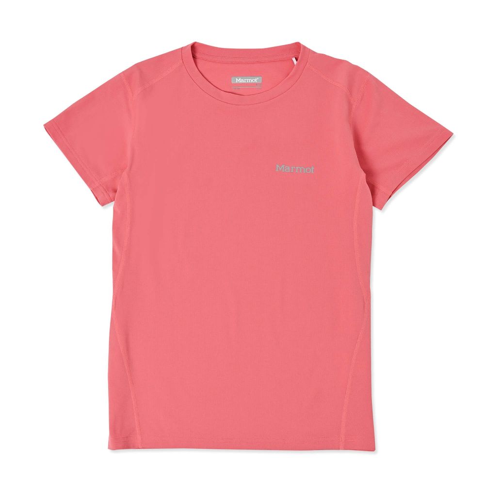 【楽天市場】NEW! Marmot マーモット ウィメンズクライムスキンショートスリーブ[レディース]/ カラー：C007（ピンク）/ Ws Climb Skin SS ...