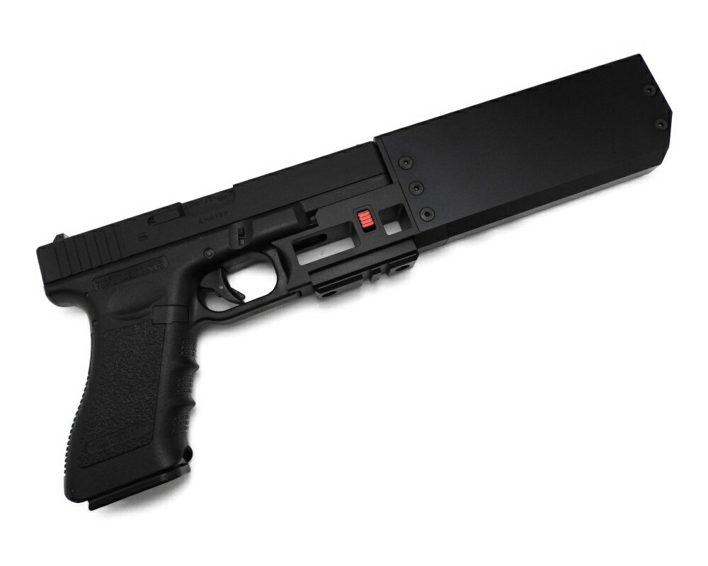 【楽天市場】グロック18 ダミー サイレンサー FD917 アルミ製 G17 G18 G22 エアガン 電動ガン ガスガン WE KJワークス ...