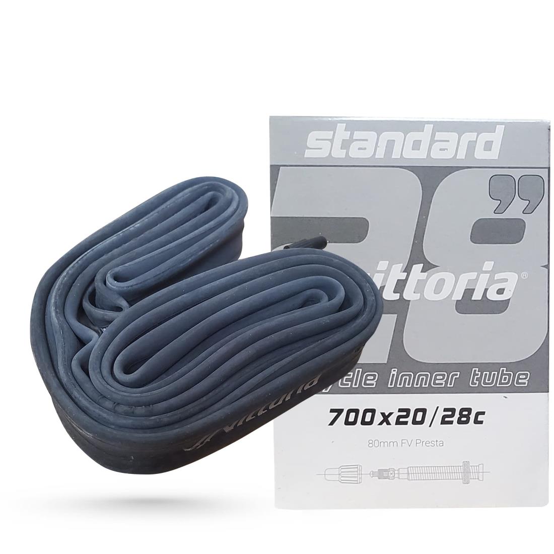 【楽天市場】ビットリア(Vittoria) スタンダードブチルチューブStandard Butyl tubes 700x20/28c(20/28-622) 80mm(FV) 仏式(Presta ...