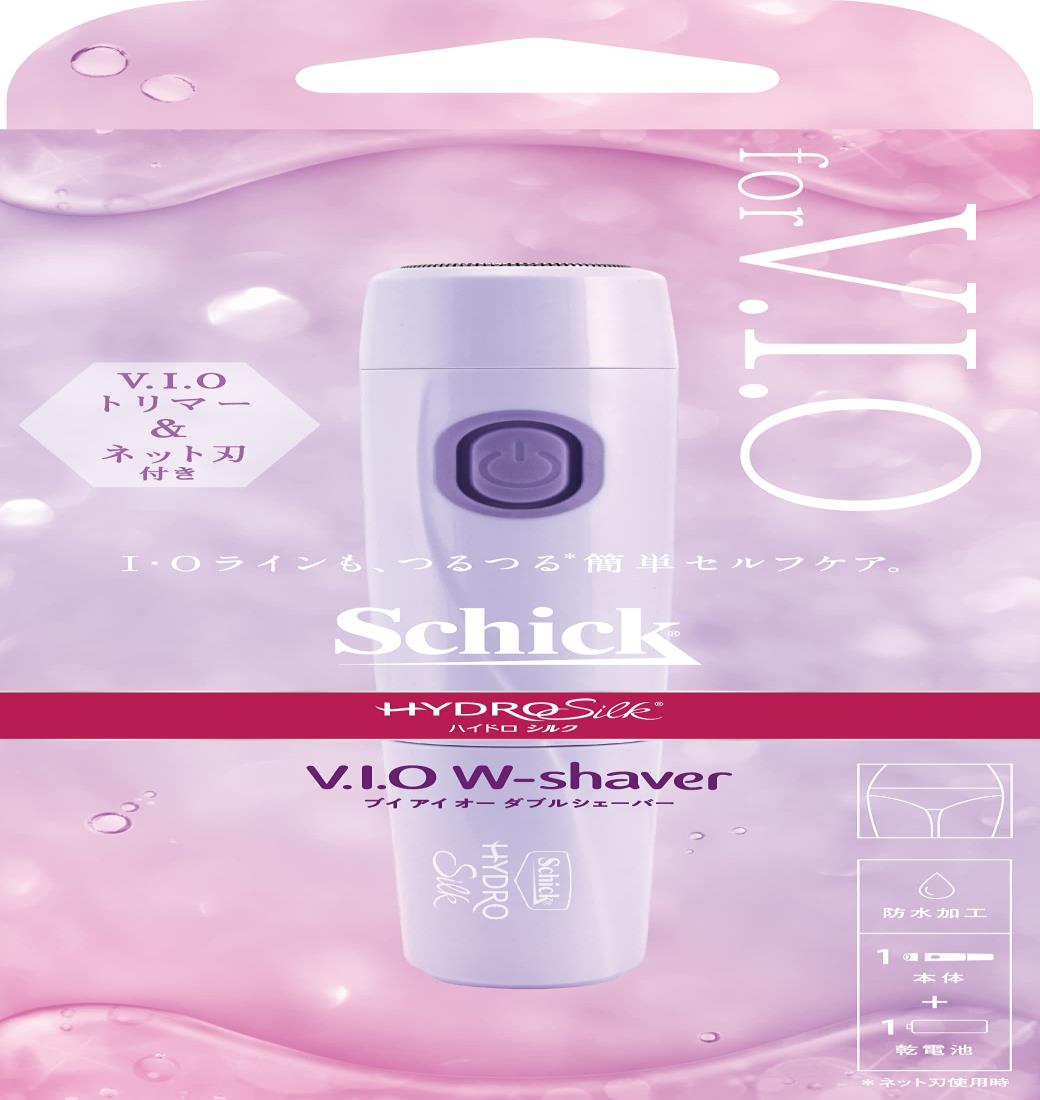 【楽天市場】Schick(シック) ハイドロ シルク V.I.O ダブル シェーバー VIO トリマー デリケート むらさき 1個 (x 1)：ここでまーと 楽天市場店