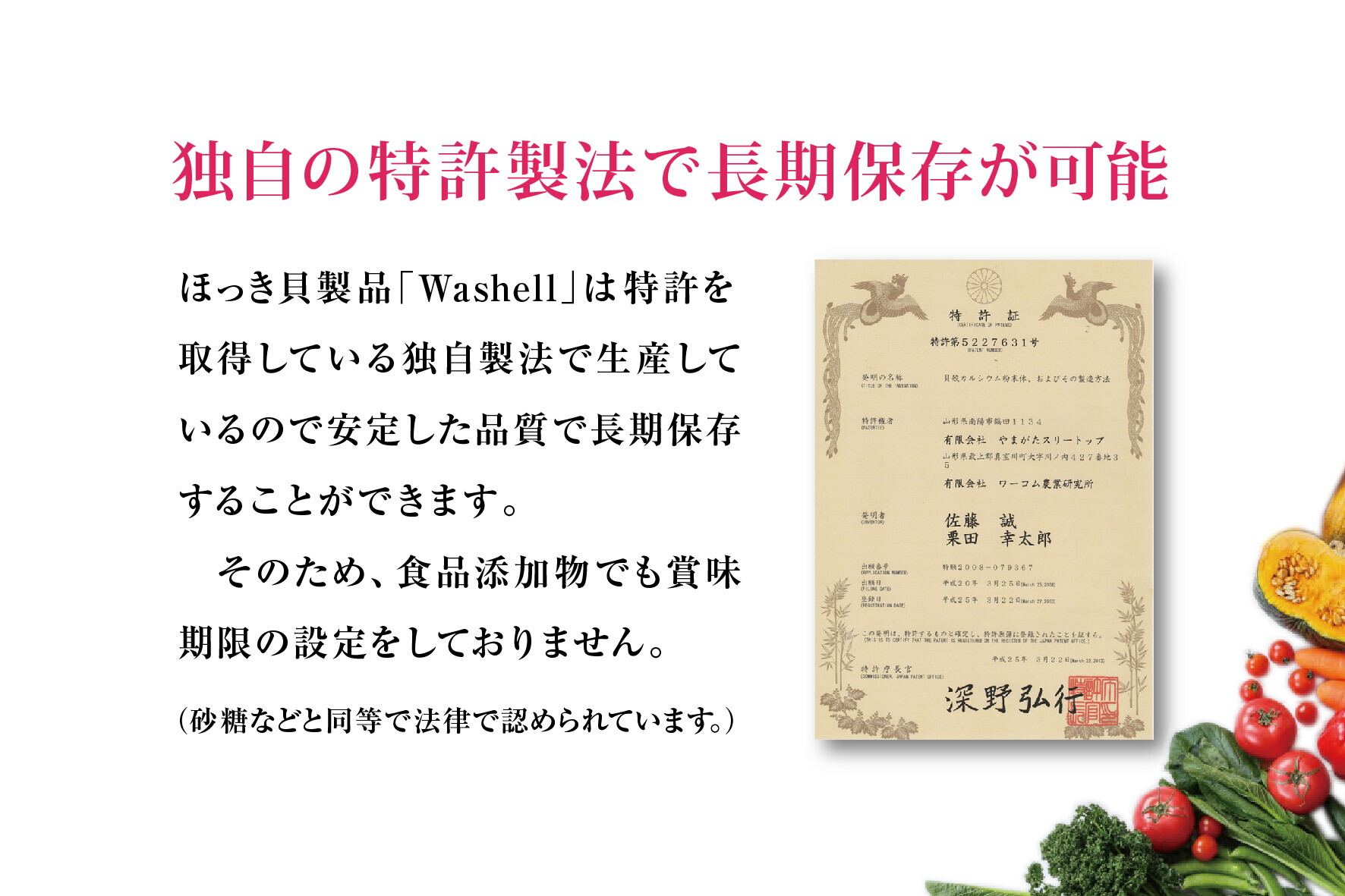 【楽天市場】【正規代理店】【レターパック発送商品のため日時指定できません】安全性が高い 野菜と果物の洗浄 パウダー Washell 100g 1個 送料無料 ウォッシェル 国産 除菌 抗菌 ...