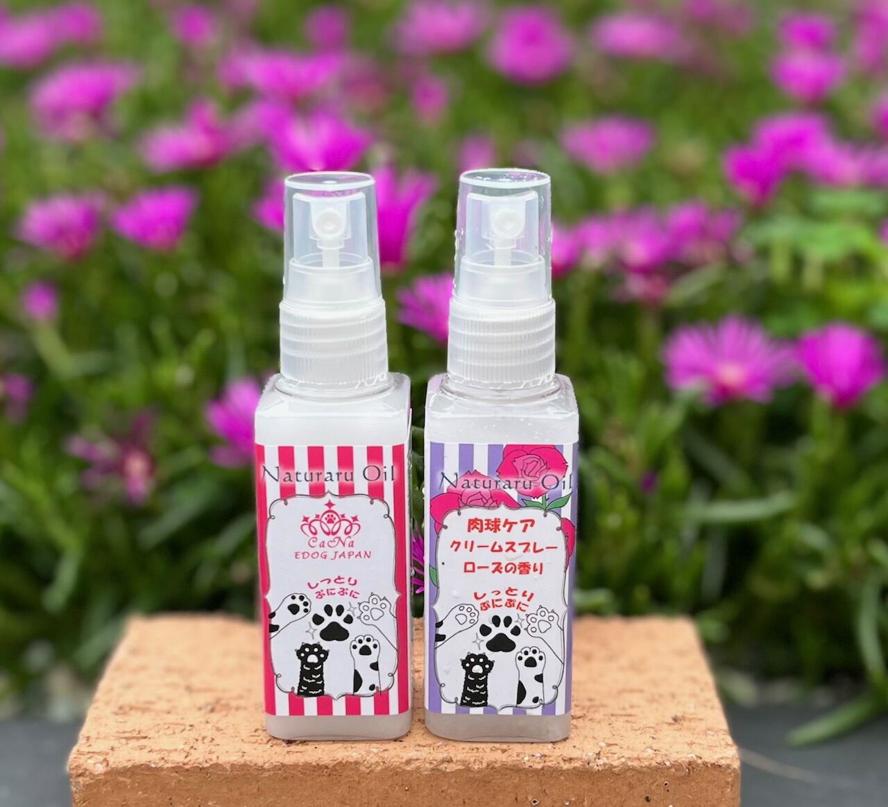 【楽天市場】肉球ケアクリームスプレー（ローズ）【ペット用肉球お手入れスプレー】【保存料無添加】肉球もちもち肌【安心・安全】：EDOG ...