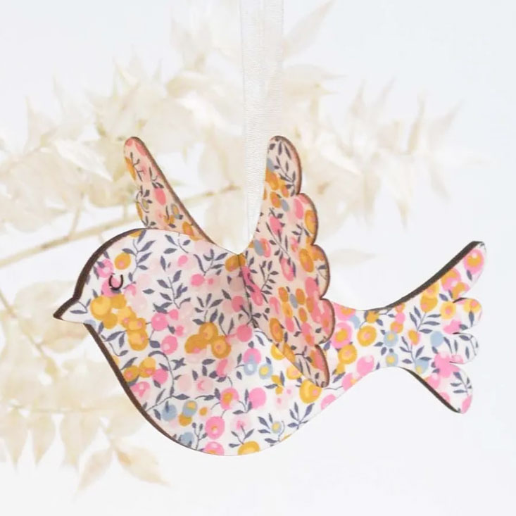 【楽天市場】Artcuts 木製オーナメントFLYING BIRD 3D (フライングバード)：ココロショップ