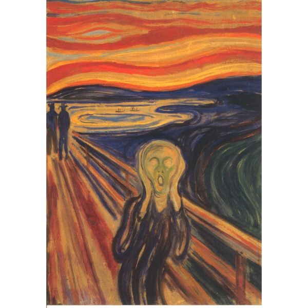 【楽天市場】【輸入ポストカード】エドヴァルド・ムンクEdvard Munch 『叫び』：ココロショップ