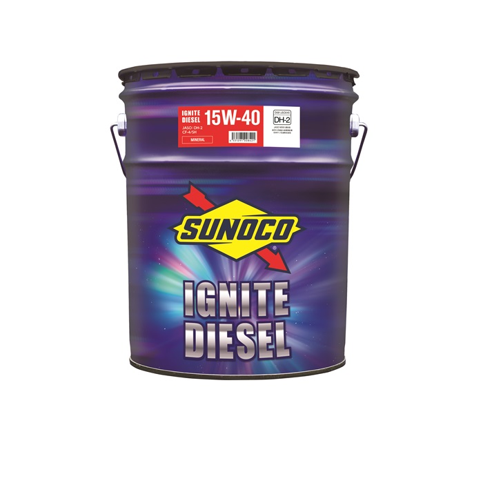 【楽天市場】SUNOCO IGNITE DIESEL 15W-40 DH-2 20L：KOKOROオートパーツ楽天市場店