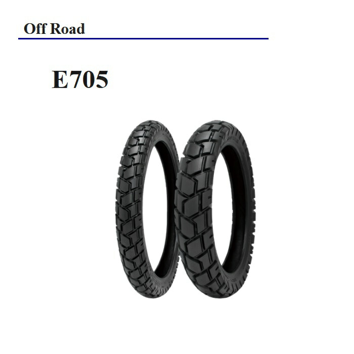 【楽天市場】SHINKO / E705 / フロント / 120/70R17 M/C 58H / TL / - / 無料：KOKOROオート ...