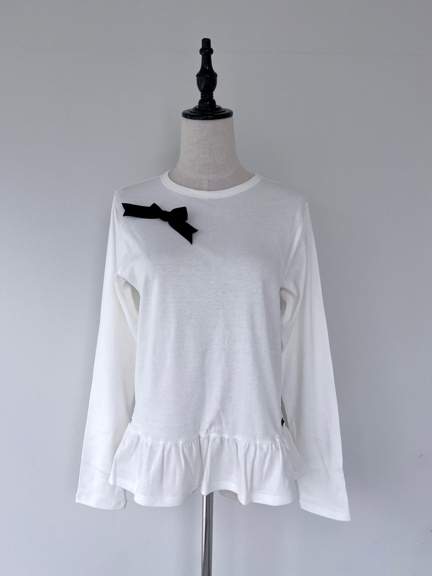 【楽天市場】【Bilitis dix-sept ans】 Flare Long T（Ribbon） ビリティスディセッタン フレア ロング T ...