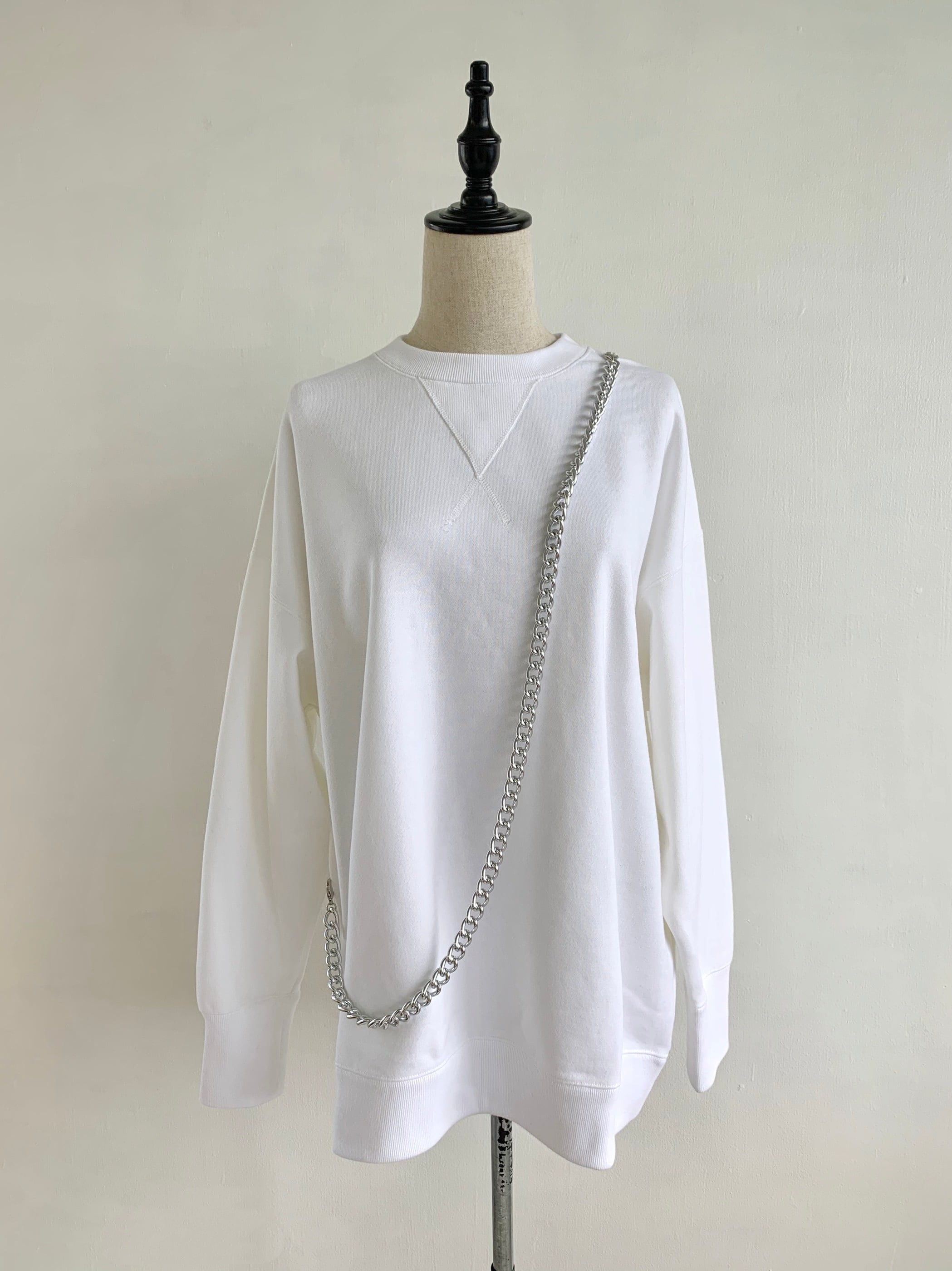 【楽天市場】【provoke】 Chain Big Sweat スウェット オバーサイズ トップス パーカー ユニセックス 裏毛 プルオーバー ...