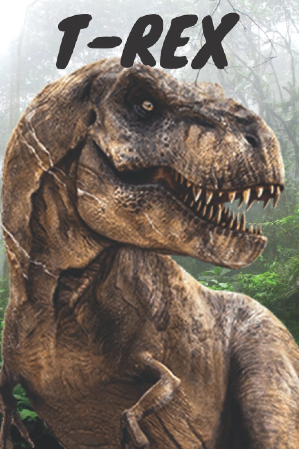 【楽天市場】Dinosaur Lined Notebook: T-Rex Notepad Workbook for Students Kids ...
