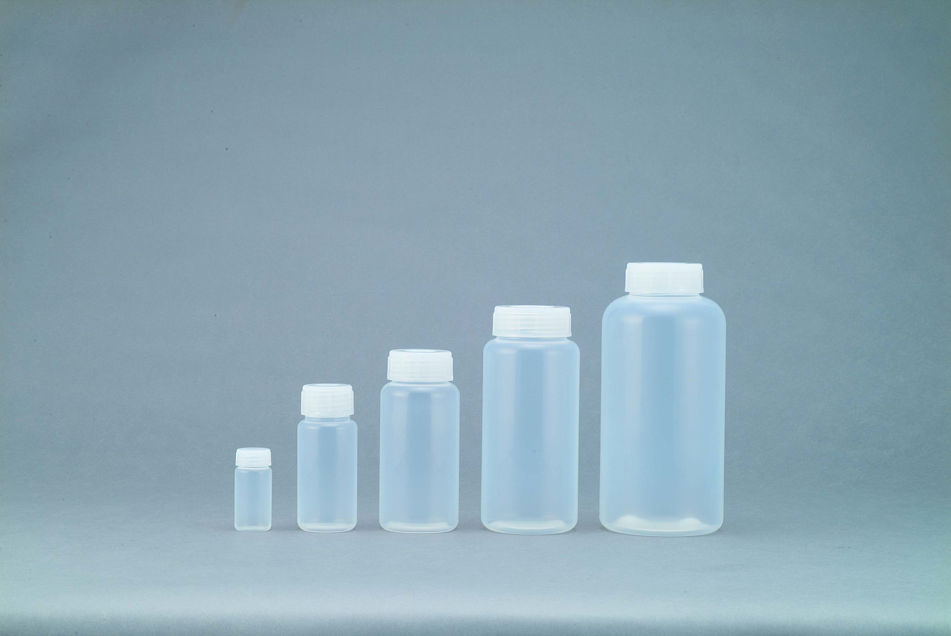 【楽天市場】PFAボトル 広口/細口 容量(25～1000ml) 低価格 高品質 PFA 耐薬品性 耐熱性 耐候性 中栓なし 広口 ボトル ...