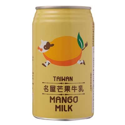 【楽天市場】【ケース販売】名屋 芒果牛乳（マンゴーミルク） 340ml ×24本 台湾ジュース 台湾シェイク 台湾人気ドリンク 海外輸入飲料：KOKYO 楽天市場店