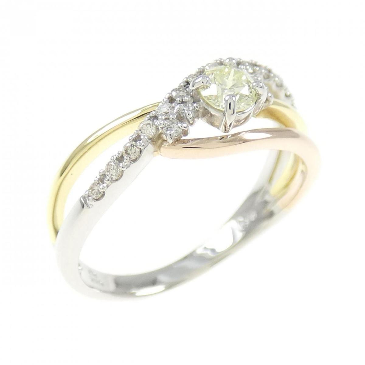 【楽天市場】【新品】PT/K18/K18PG ダイヤモンド リング 0.30CT【新品】：KOMEHYO ONLINESTORE 楽天市場店