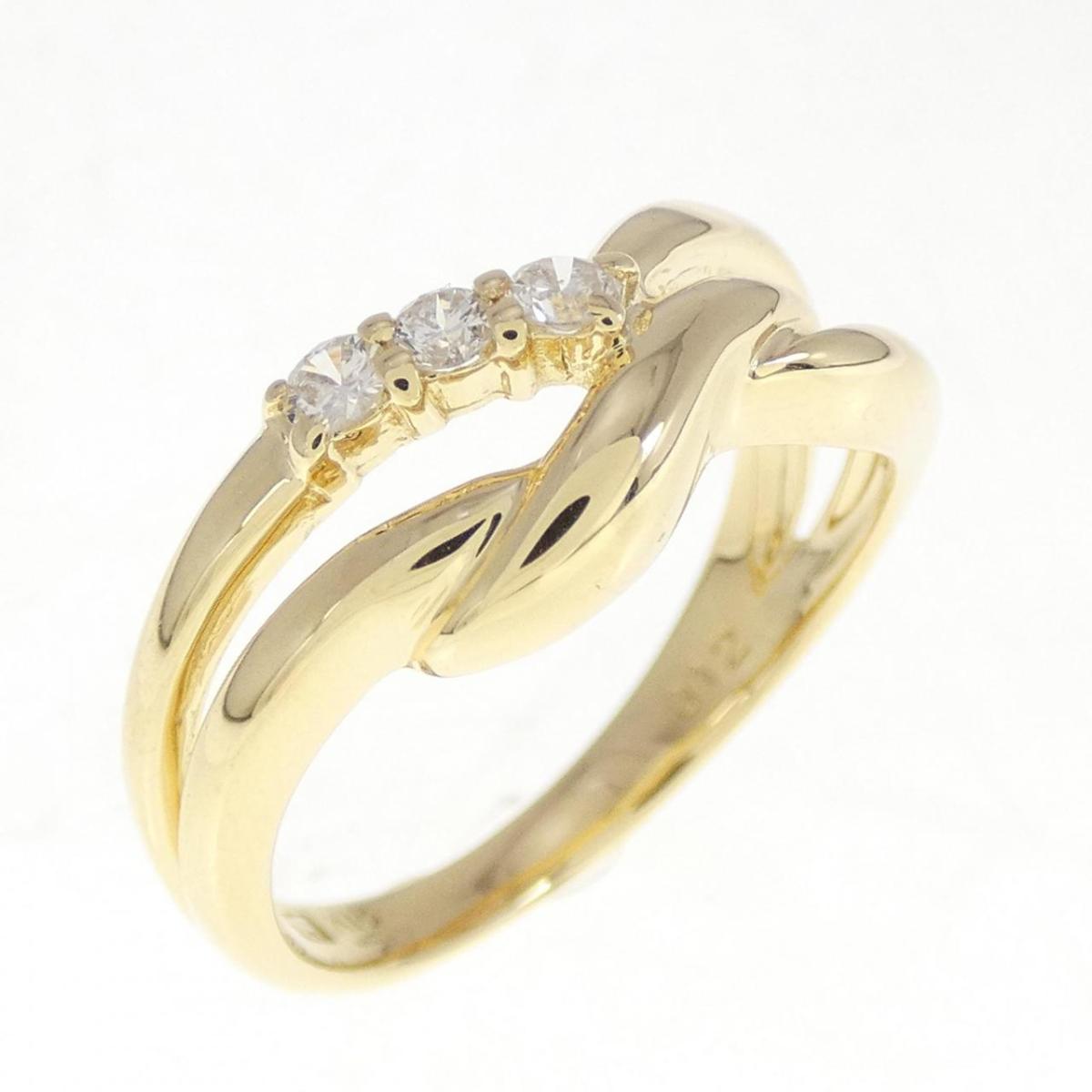 【楽天市場】K18YG ダイヤモンド リング 0.12CT【中古】：KOMEHYO ONLINESTORE 楽天市場店