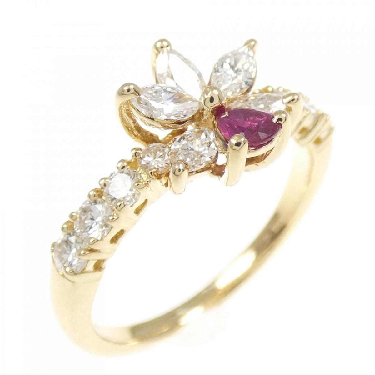 【楽天市場】750YG ルビー リング【中古】：KOMEHYO ONLINESTORE 楽天市場店