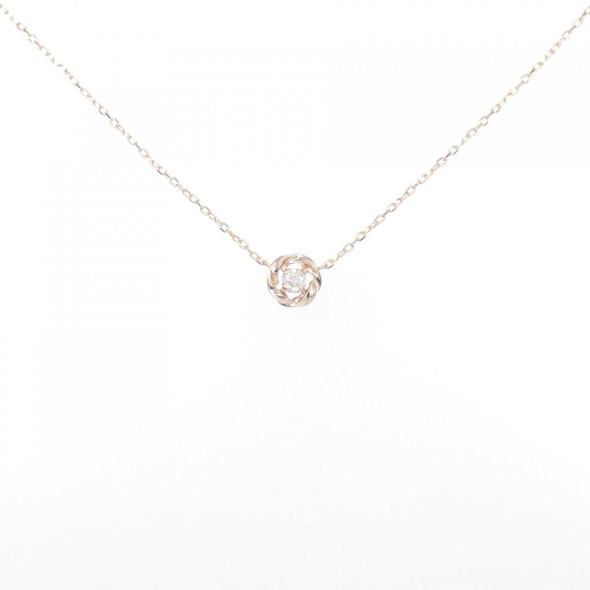 【楽天市場】K10PG ダイヤモンド ネックレス 0.06CT【中古】：KOMEHYO ONLINESTORE 楽天市場店