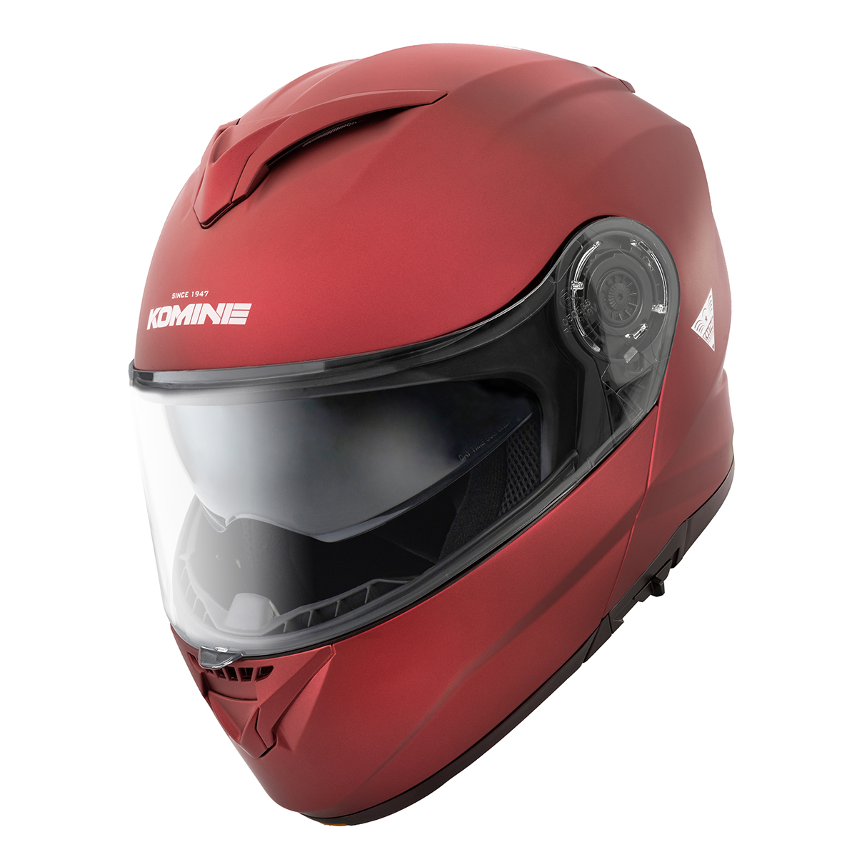 【楽天市場】【公式】コミネ KOMINE HK-171 FL システムヘルメット バイク バイク用 ヘルメット SG規格 UVカット バイザー 三角板ヘルメットバッグ付属：コミネ公式ショップ楽天市場店