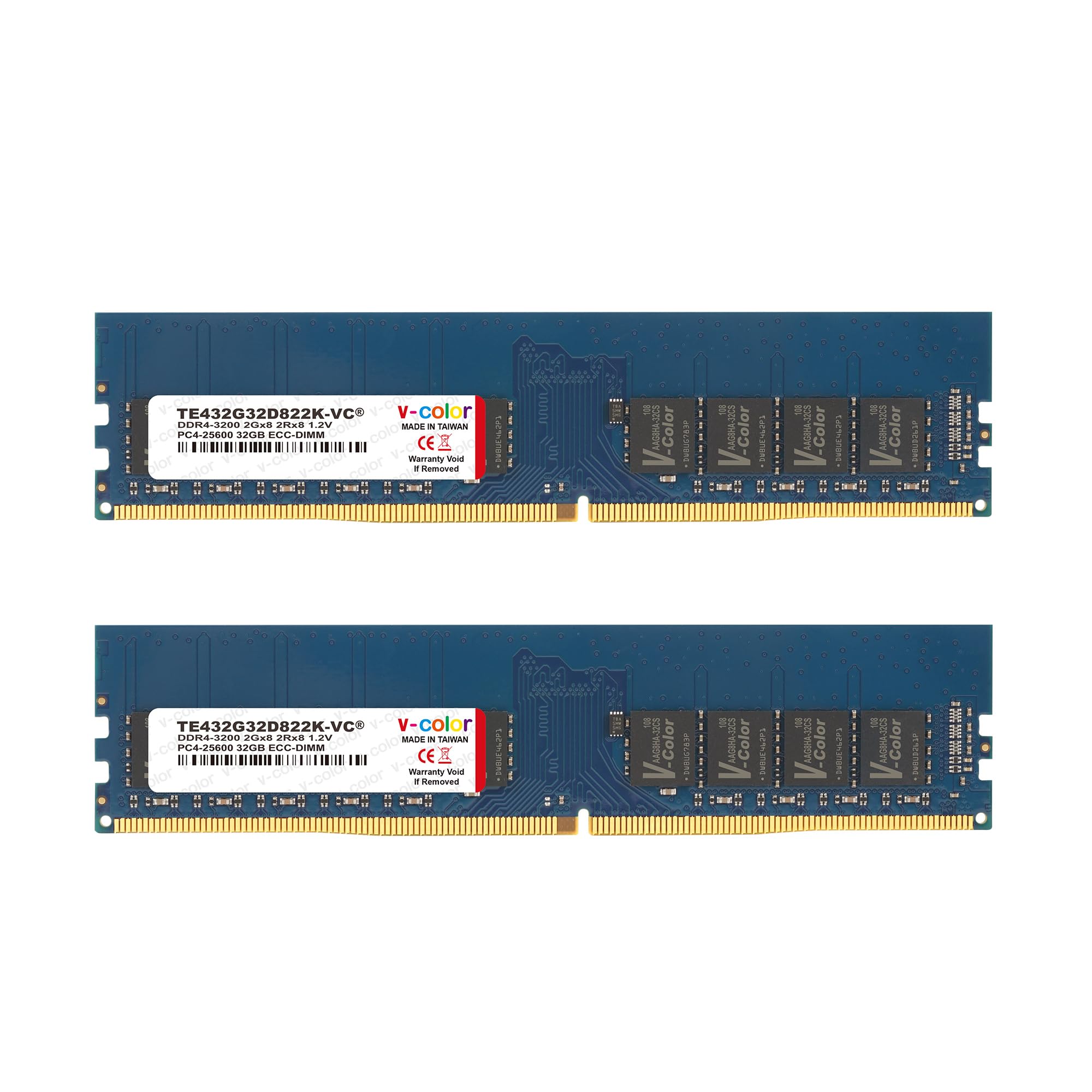 【楽天市場】v-color Hynix IC サーバー用メモリ DDR4-3200MHz PC4-25600 64GB (32GB×2枚 ...