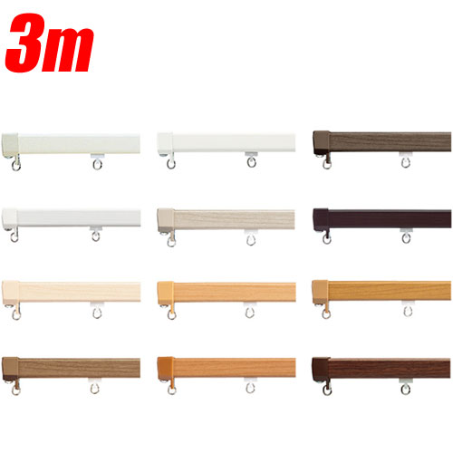 【楽天市場】カーテンレール エリート(3.00m) TOSO 機能性カーテンレール トーソー：インテリアコンポ