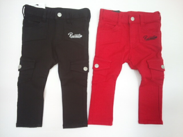 【楽天市場】半額処分 定価5390円税込 ラッドカスタム RADCUSTOM 裏起毛ストレッチツイルパンツ ボトム 長ズボン 90 100 110 120 130 140 150 160cm ...