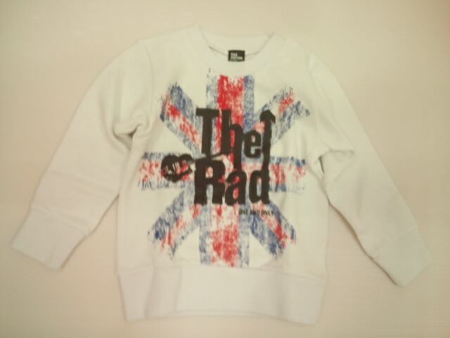 【楽天市場】半額処分 定価3520円税込 ラッドカスタム RADCUSTOM ユニオンジャックプリント裏毛トレーナー 90 100 110 120 130 140 150 160cm：こ ...