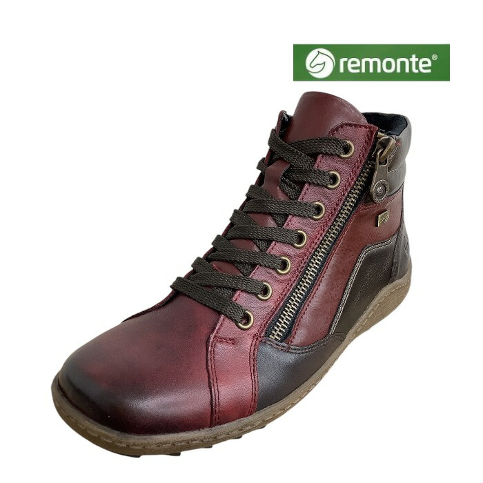 【楽天市場】送料無料 REMONTE レモンテ R 1458-35 RED COMBI レッドコンビ レディース 女性用 シューズ 靴 ...