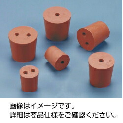 【楽天市場】穴あき赤ゴム栓 No.8（6mmφ×1穴） 3-136-0098：越路商会 楽天市場店